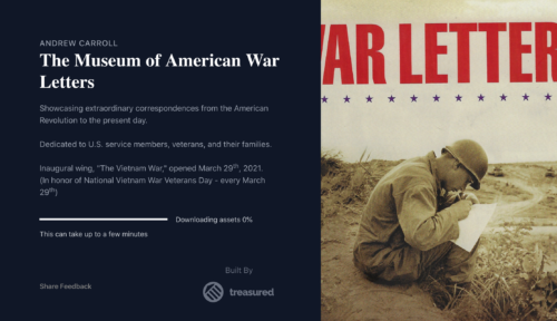 New Resource: The Museum of American War Letters Debuts Online ...
