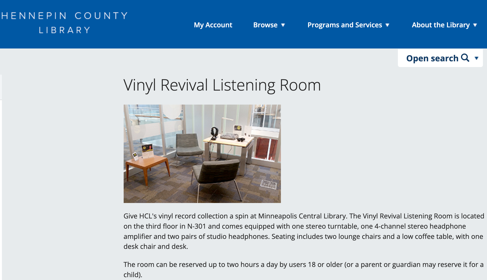 Listen to the Music: A Visit to the Vinyl Revival Listening Room Inside ...