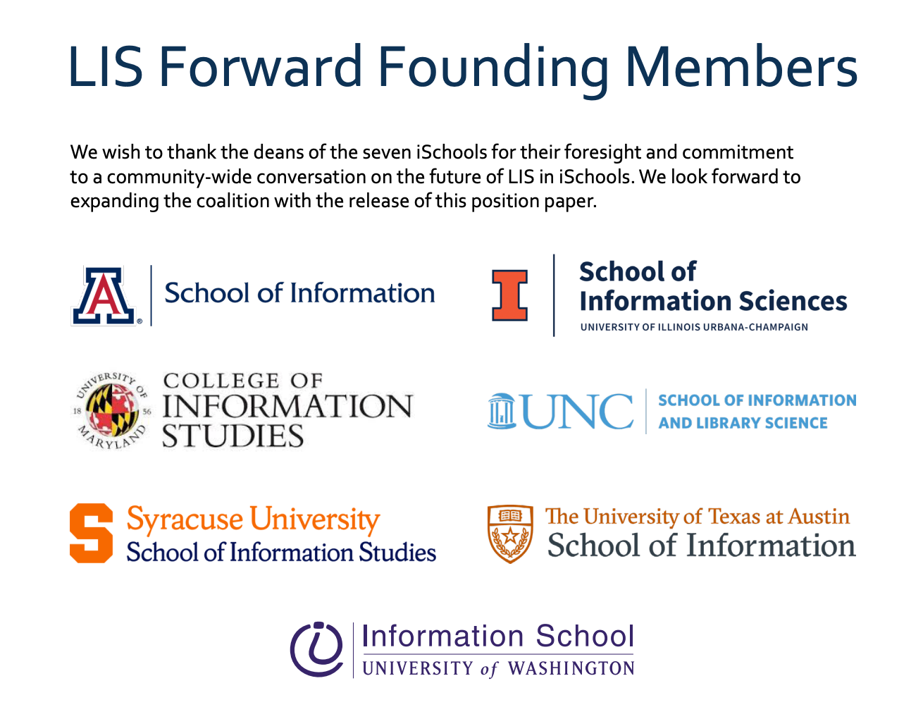 New Position Paper From LIS Forward: “Ensuring a Vibrant Future for LIS ...