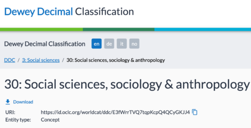 Linked Data: OCLC Creates Uniform Resource Identifiers For Dewey ...