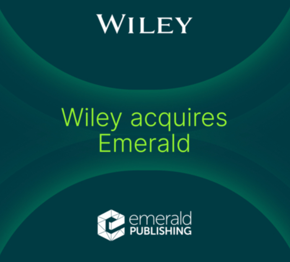 Scholarly Publishing: Wiley Acquires Emerald For $452 Million in All ...
